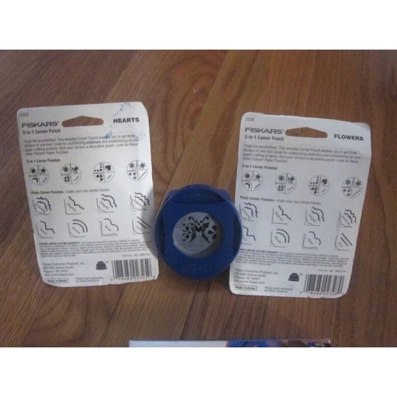 Fiskars | Design | Fiskars Hearts Flowers Lace 3 In Corner Punch ...